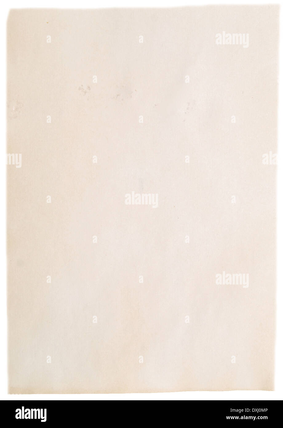 old paper isolated on white Stock Photo - Alamy