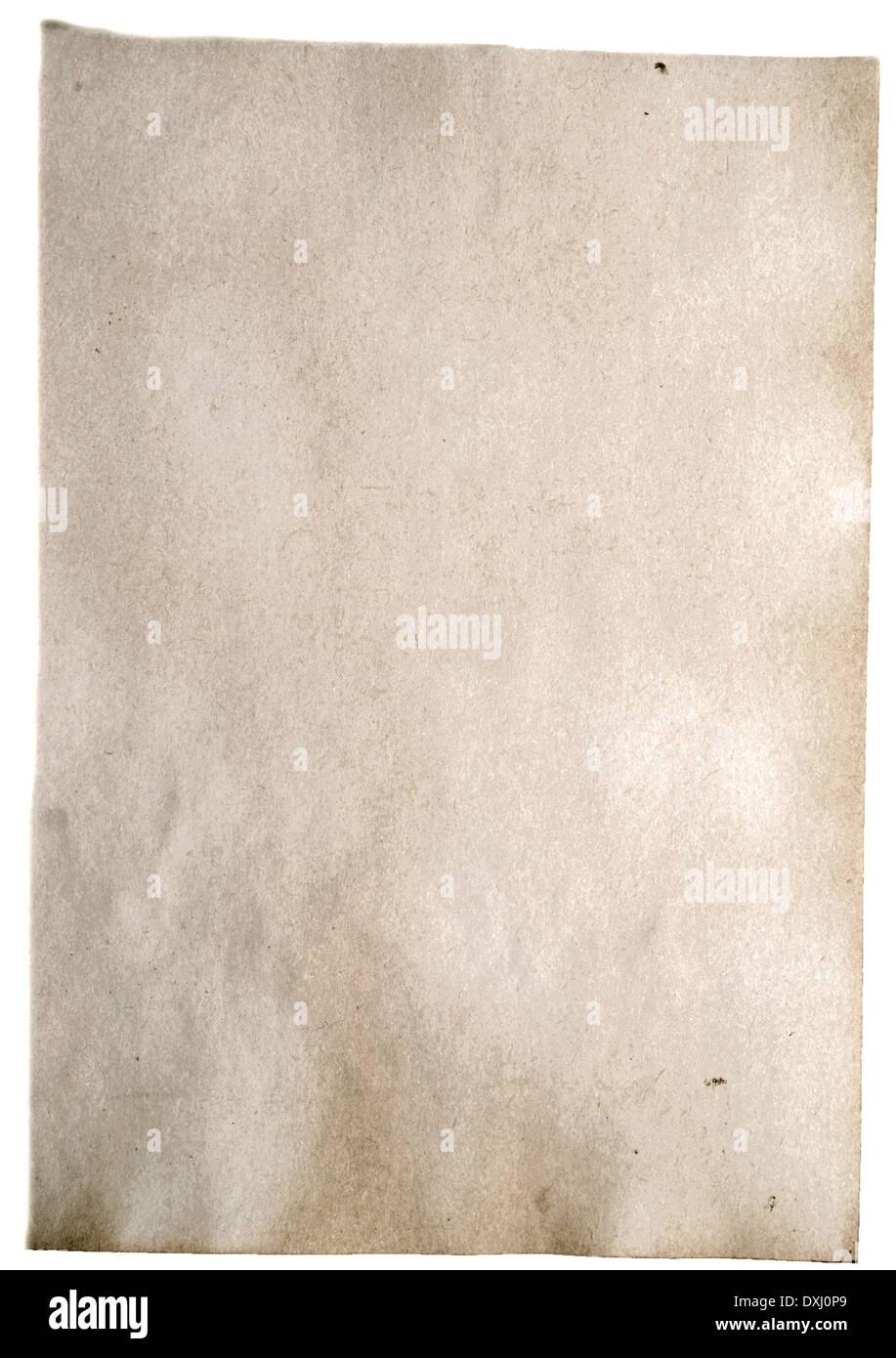old paper isolated on white Stock Photo - Alamy