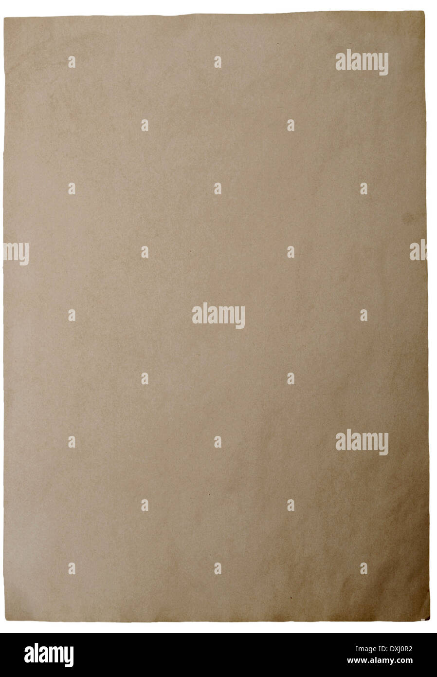 old paper isolated on white Stock Photo - Alamy