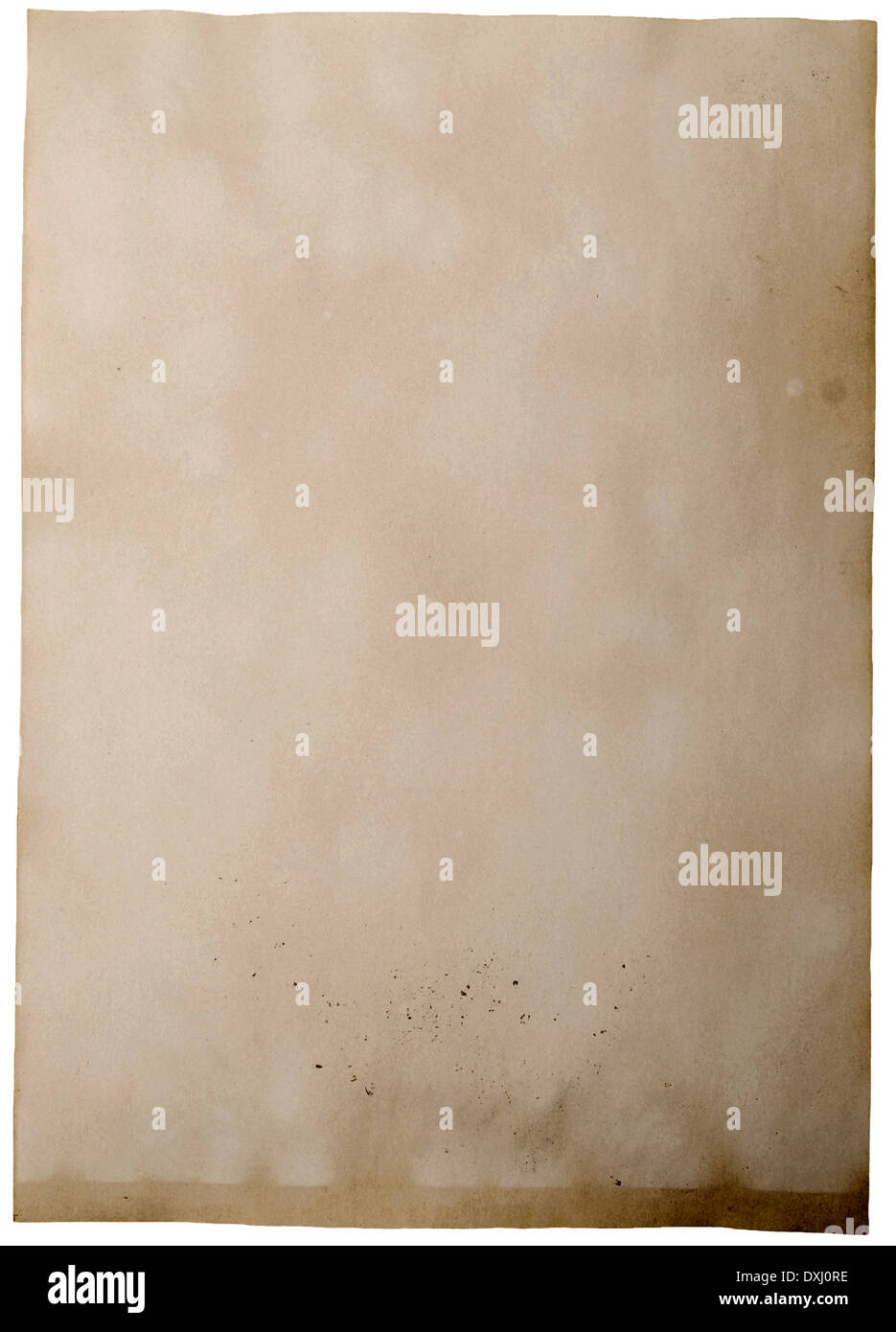 old paper isolated on white Stock Photo - Alamy