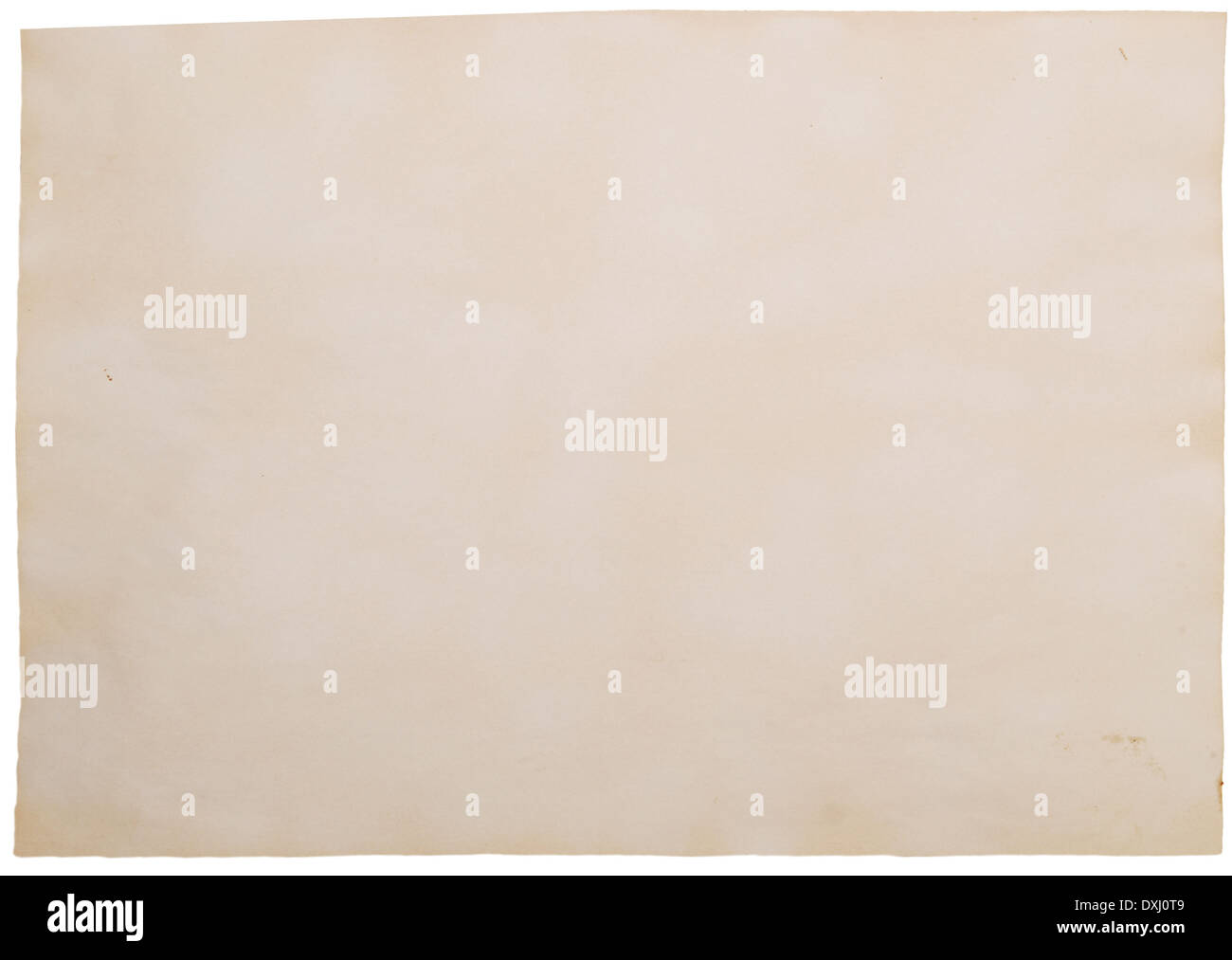 old paper isolated on white Stock Photo - Alamy