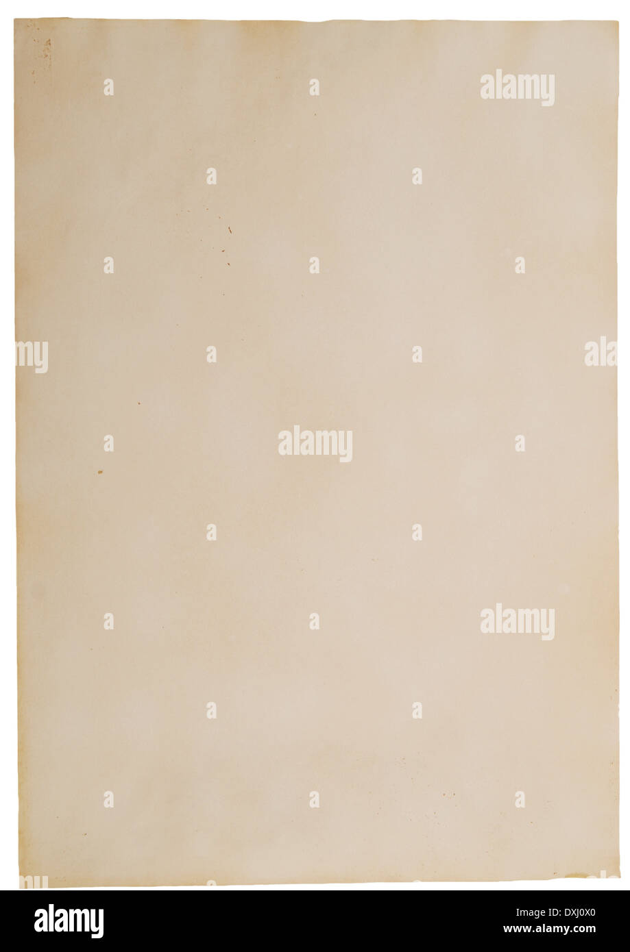 old paper isolated on white Stock Photo - Alamy