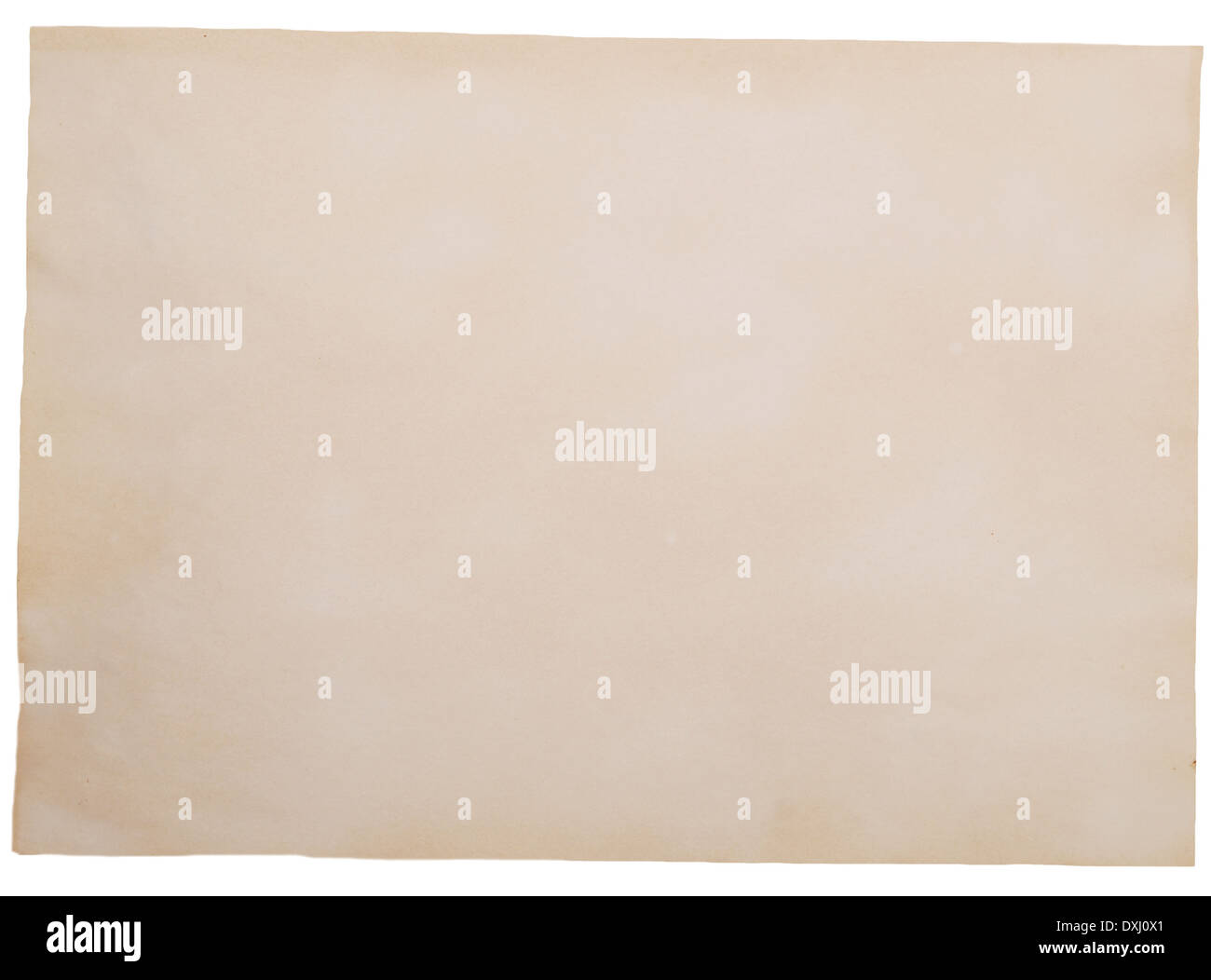 old paper isolated on white Stock Photo - Alamy