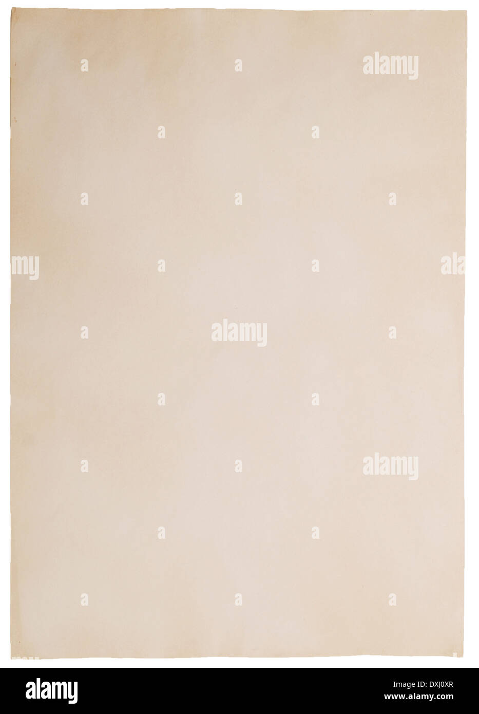 old paper isolated on white Stock Photo - Alamy