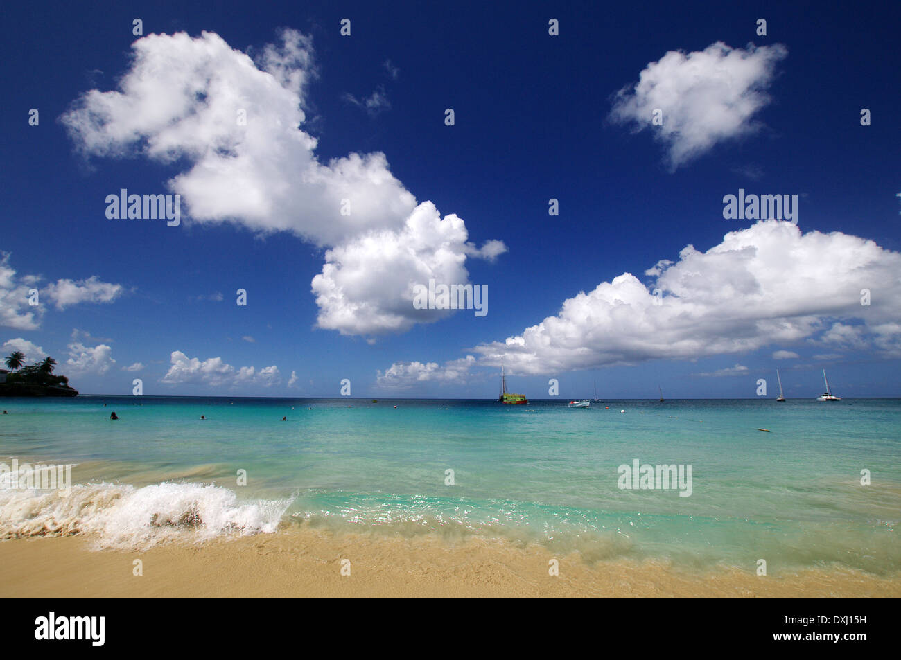 Store Bay Beach, Tobago Stock Photo - Alamy