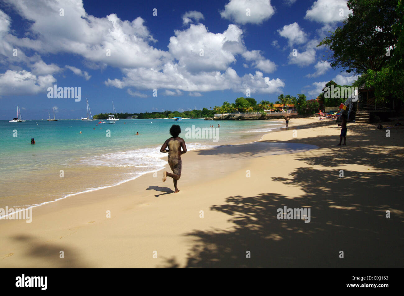 Store Bay Beach, Tobago Stock Photo - Alamy