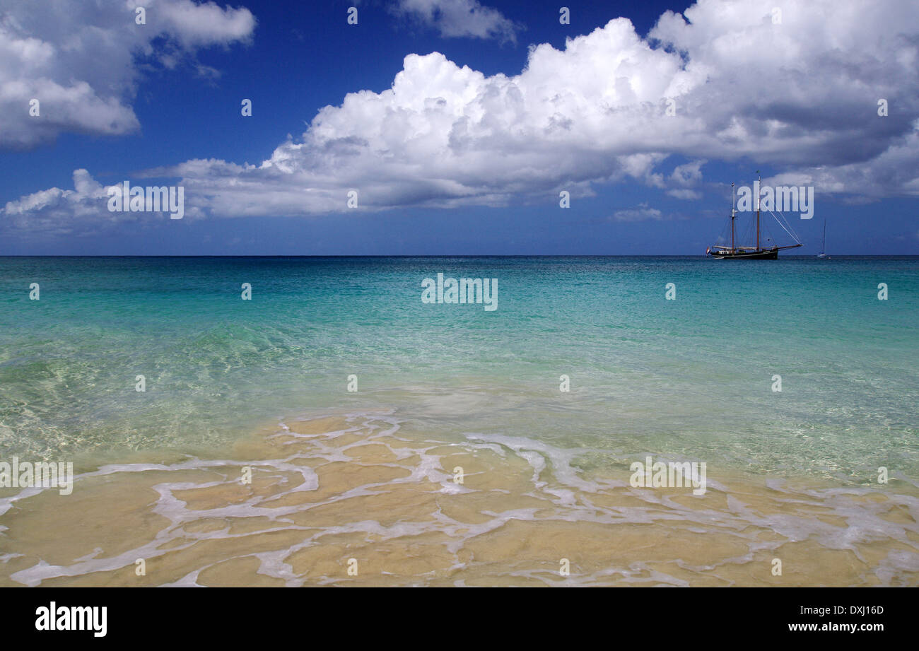 Store Bay Beach, Tobago Stock Photo - Alamy