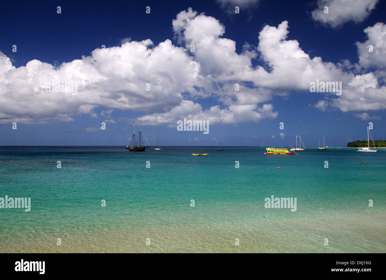 Store Bay Beach, Tobago Stock Photo - Alamy