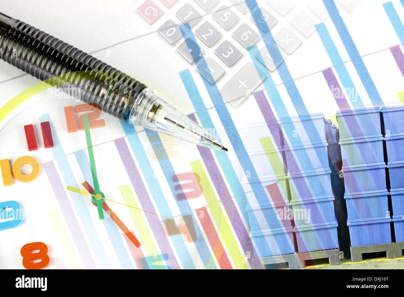 Closeup graph hi-res stock photography and images - Alamy