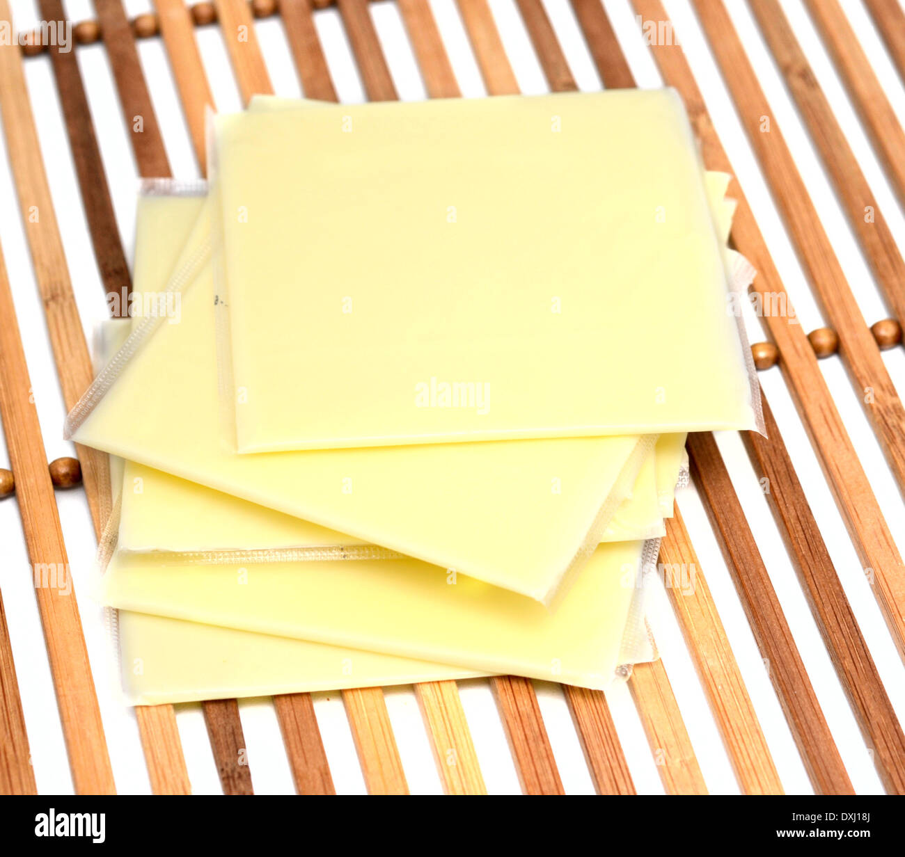 slices of cheese Stock Photo - Alamy