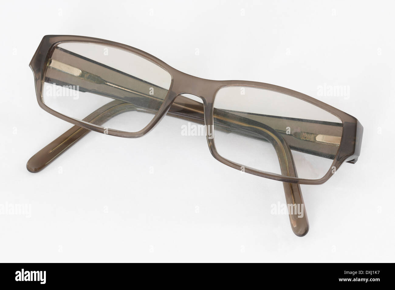 Glasses isolated on white background Stock Photo - Alamy