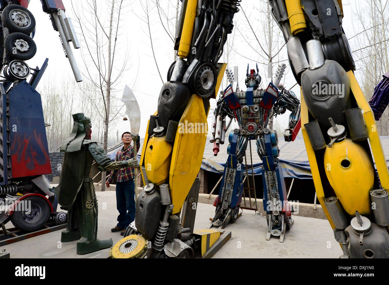 Jinan, China. 27th Mar, 2014. Photo taken on March 27, 2014 shows ...