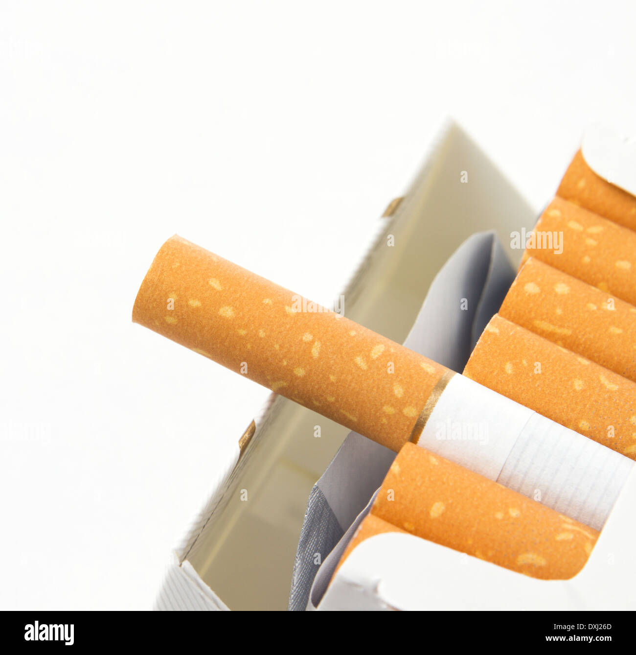 closeup cigarettes pack product presentation Stock Photo - Alamy