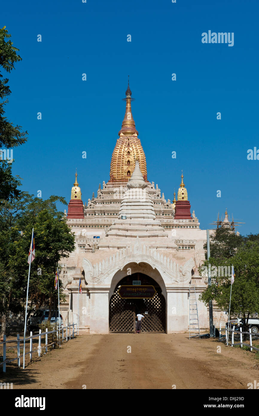 Myanmar, Bagan, Old Bagan, Ananada paya Stock Photo - Alamy