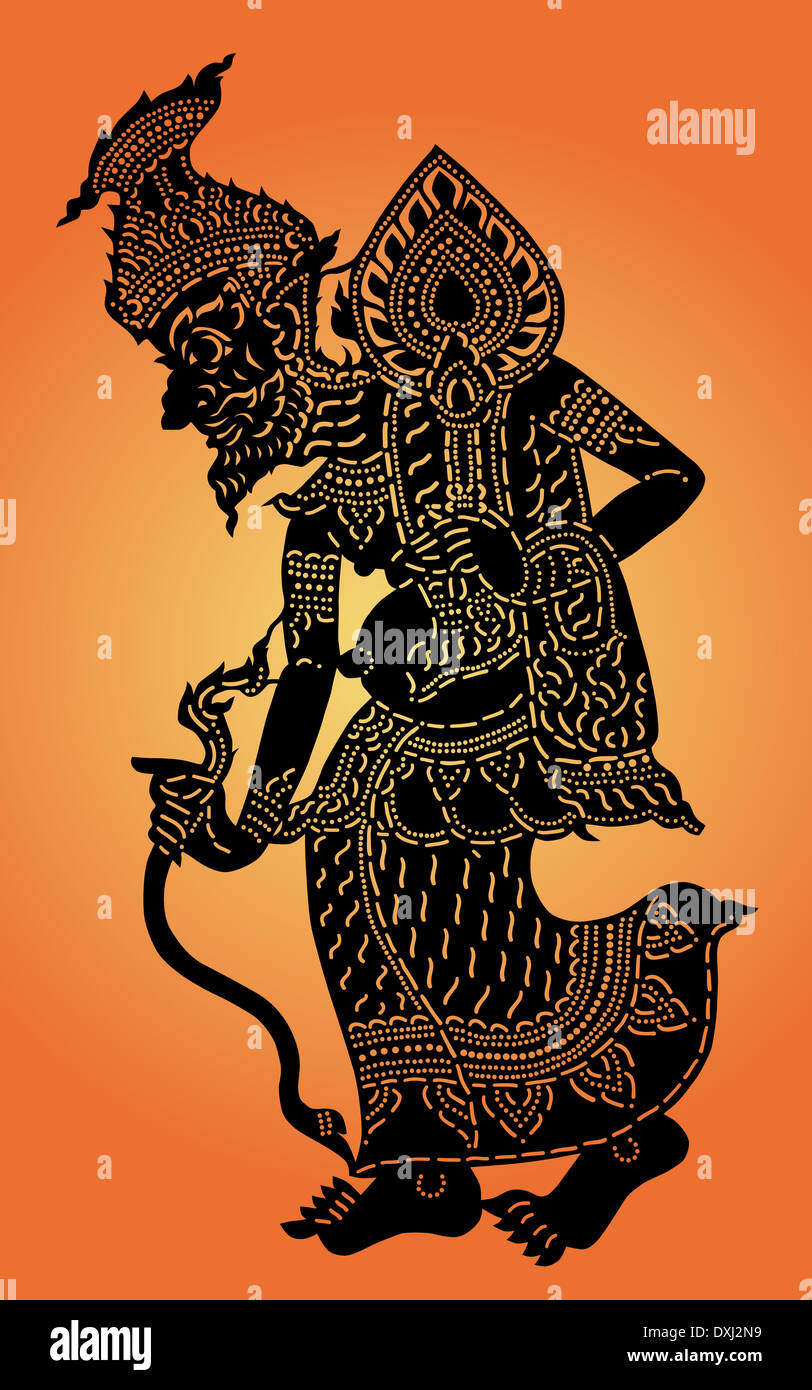 Shadow puppet thailand hi-res stock photography and images - Alamy