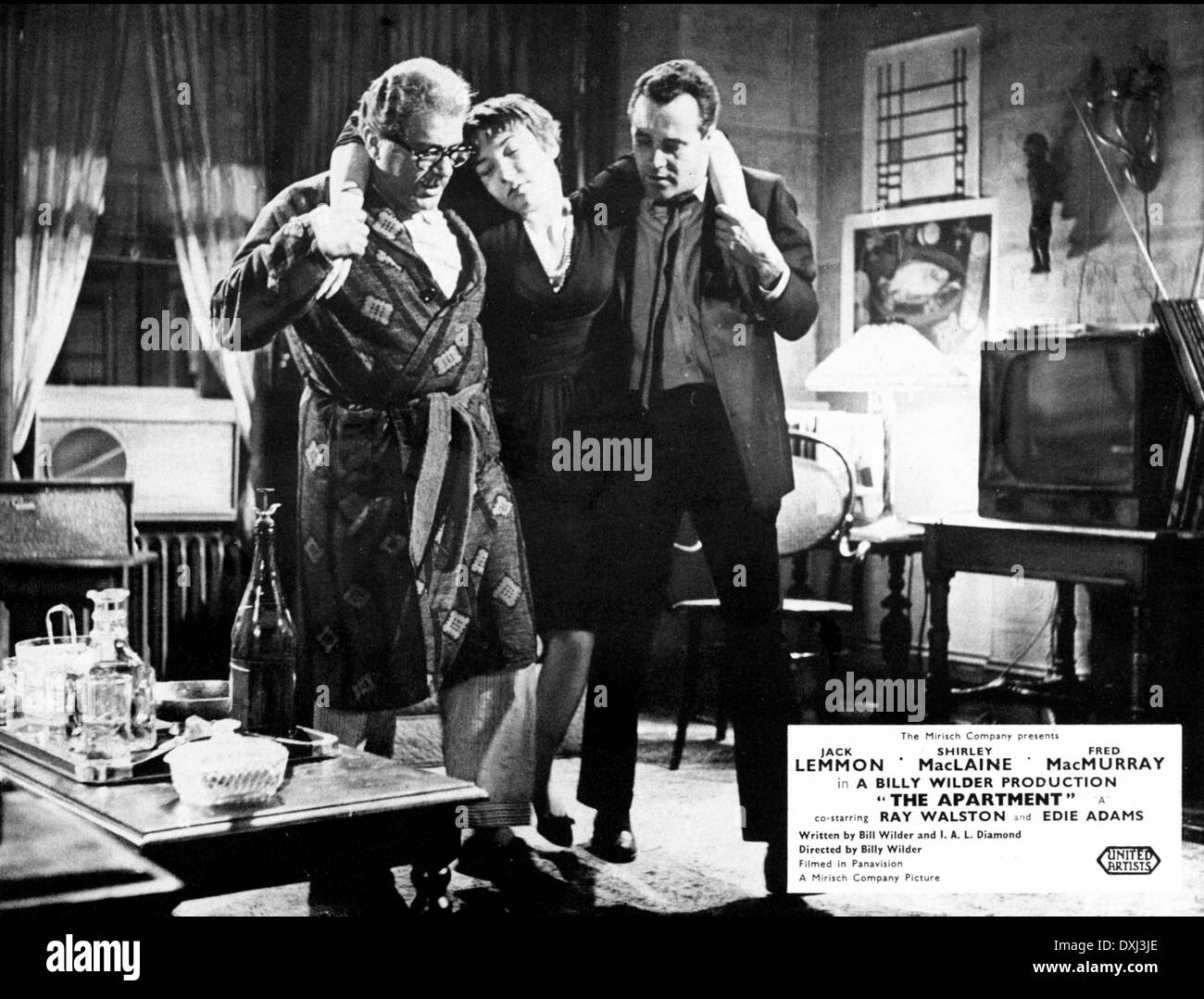 The apartment film shirley maclaine Black and White Stock Photos ...