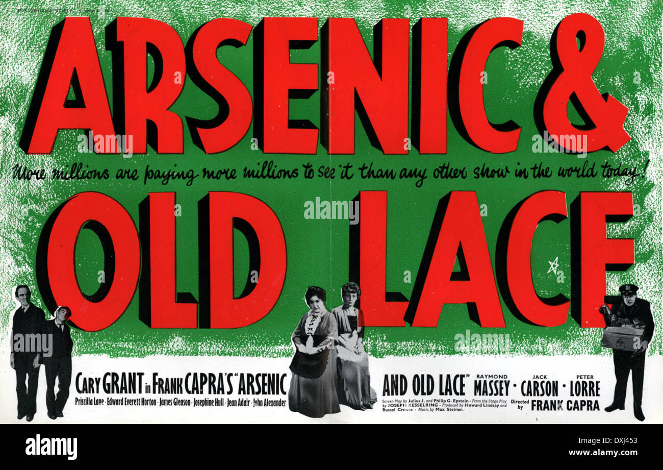 Arsenic and old lace 1944 hi-res stock photography and images - Alamy