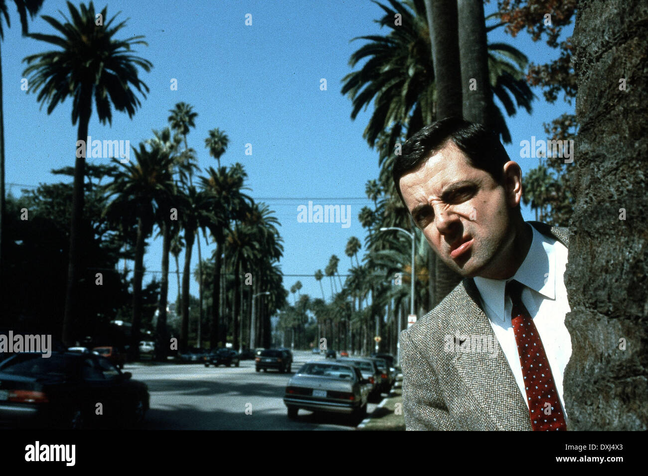 Rowan atkinson mr bean 1997 hi-res stock photography and images - Alamy