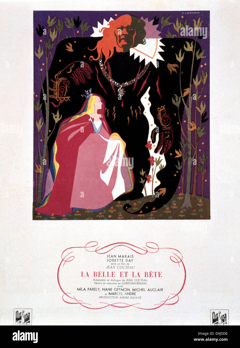 La belle et la bête [1946] film hi-res stock photography and images - Alamy