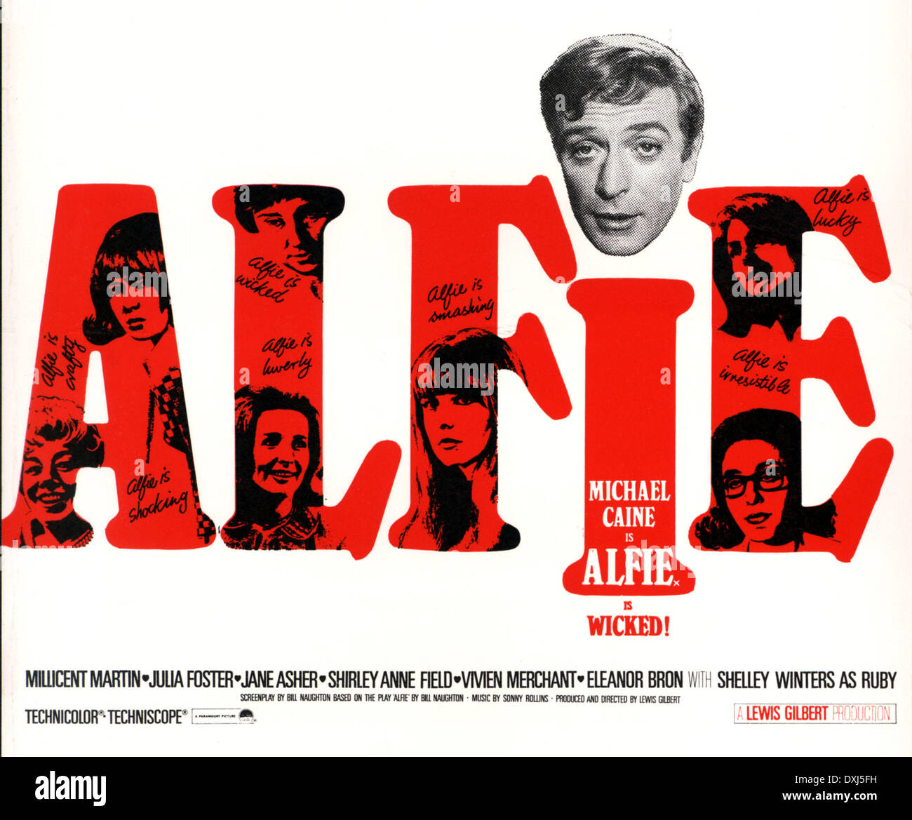 Alfie 1966 hi-res stock photography and images - Alamy