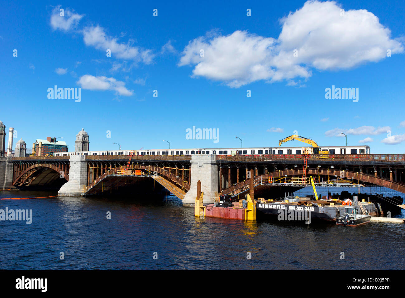 Longfellow bridge hi-res stock photography and images - Alamy