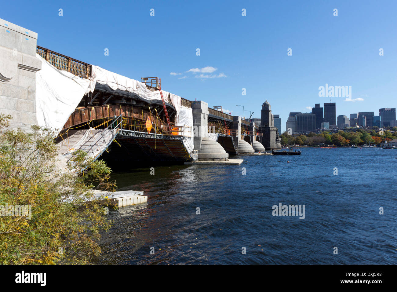 Water construction boston hi-res stock photography and images - Alamy