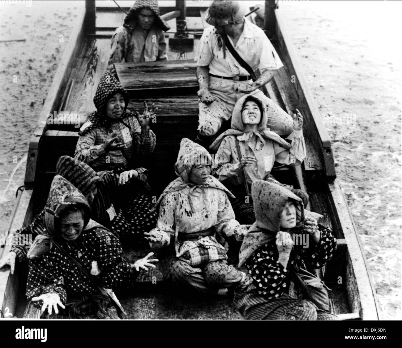 Black rain film 1989 Black and White Stock Photos & Images - Alamy