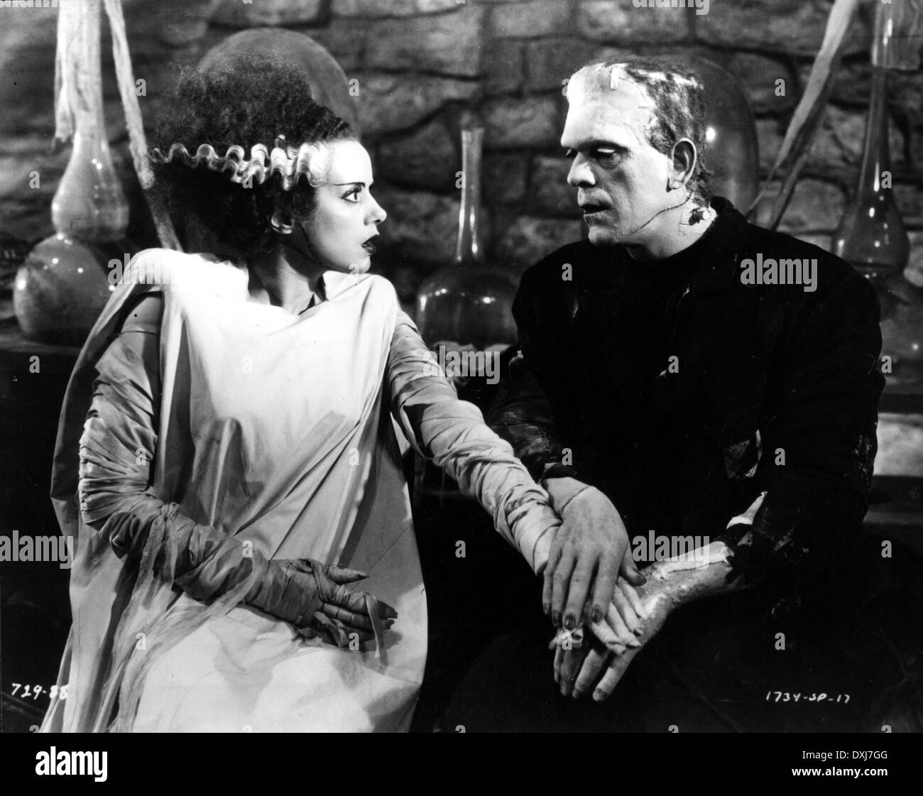 THE BRIDE OF FRANKENSTEIN Stock Photo - Alamy