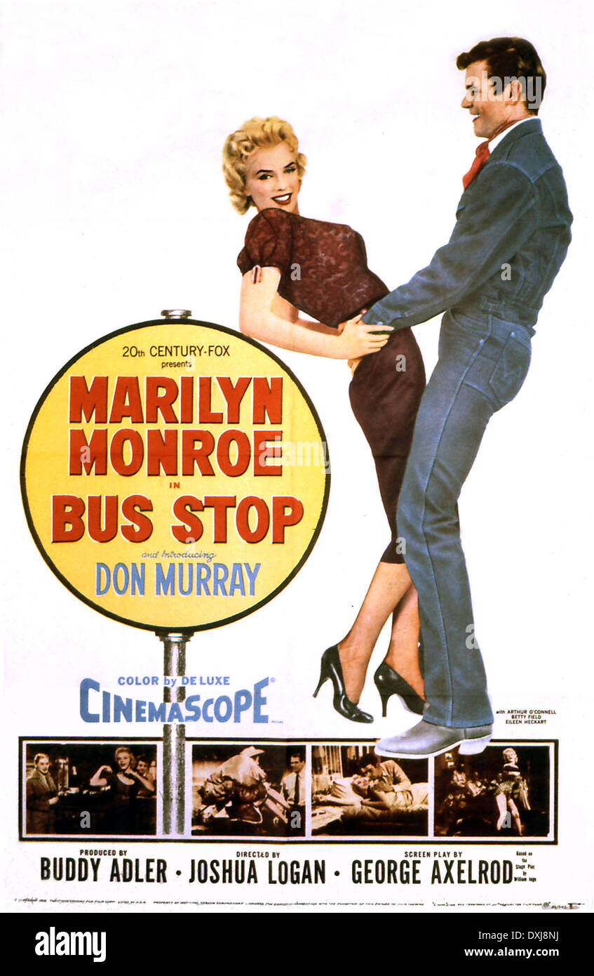 Marilyn monroe bus stop 1956 hi-res stock photography and images - Alamy