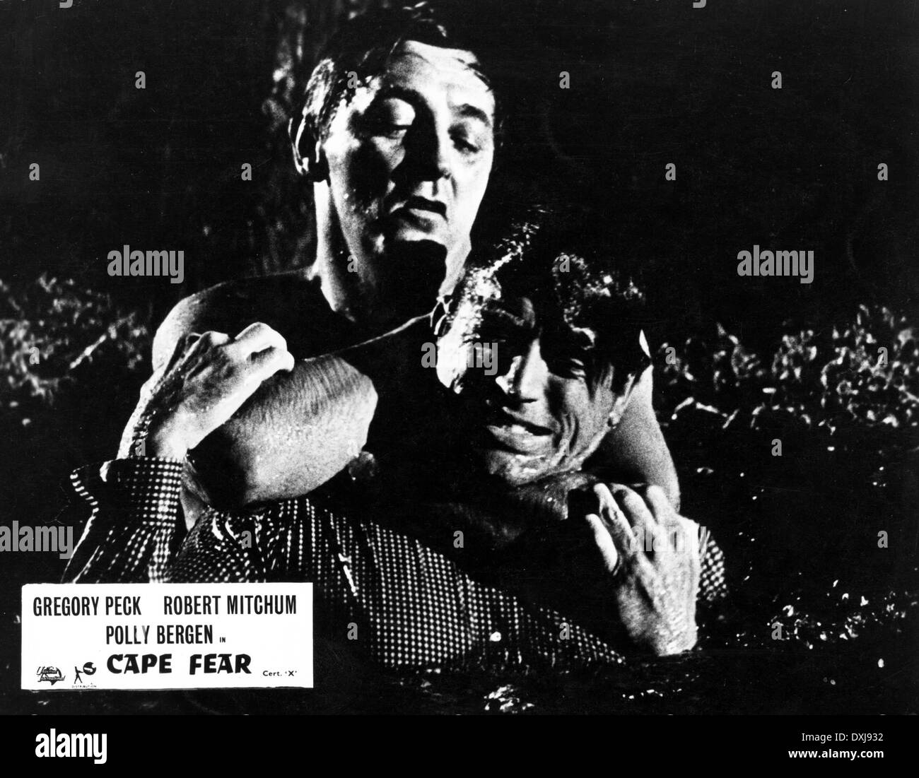 Cape fear robert mitchum gregory peck hi-res stock photography and ...