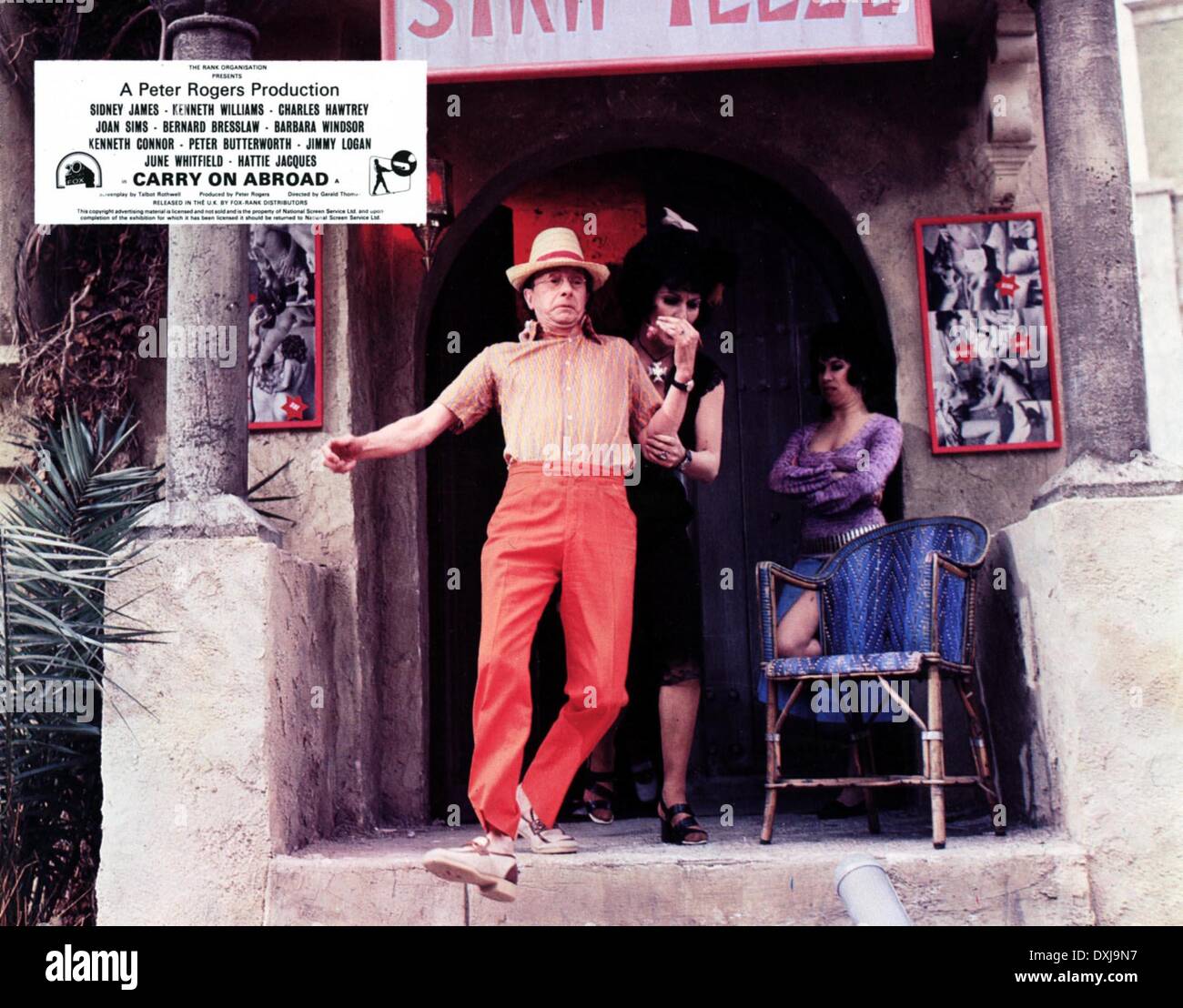 Carry on abroad charles hawtrey hi-res stock photography and images - Alamy