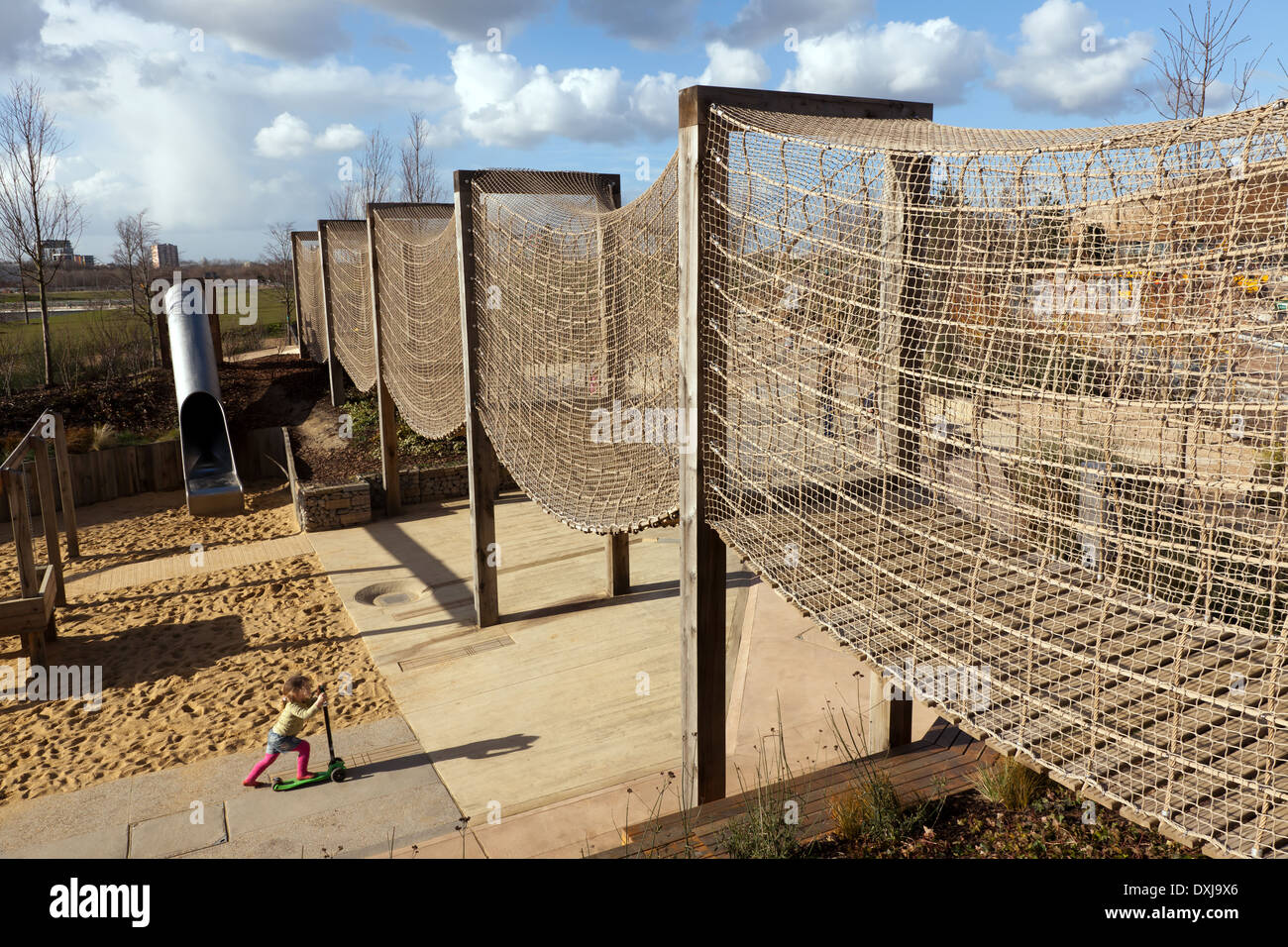 The Newly opened Tumbling Bay childrens Playground in the Queen ...