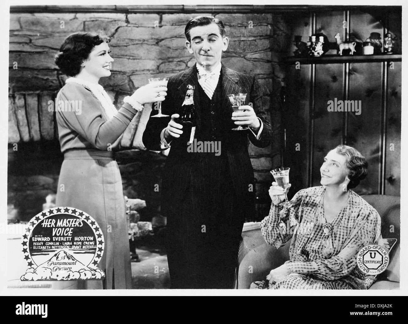 His master* voice Black and White Stock Photos & Images - Alamy