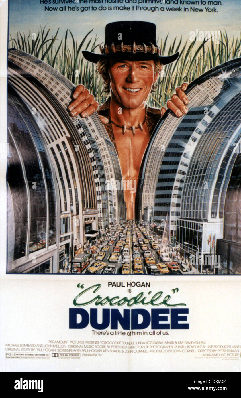 Crocodile dundee (1986) hi-res stock photography and images - Alamy