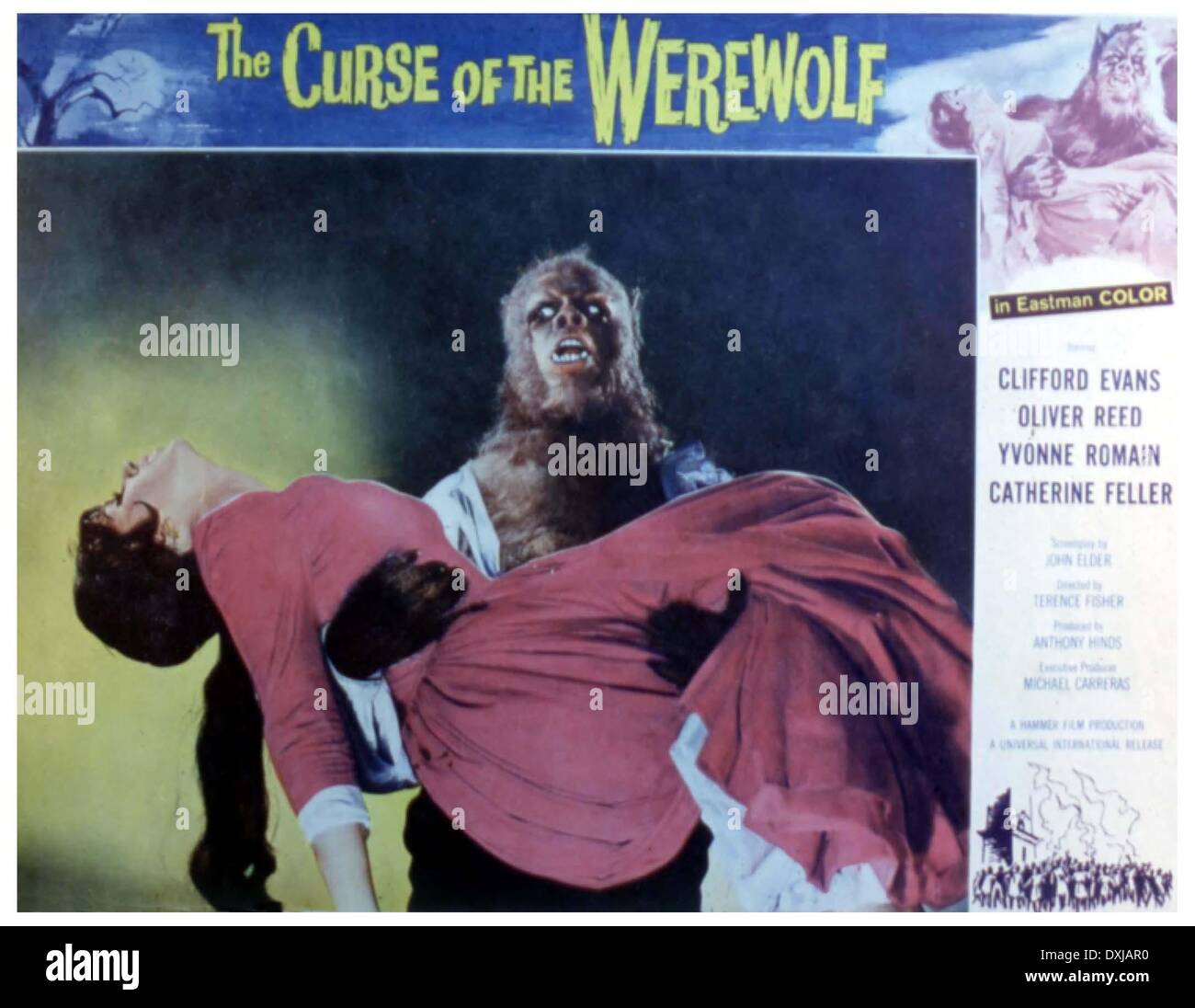 CURSE OF THE WEREWOLF Stock Photo - Alamy