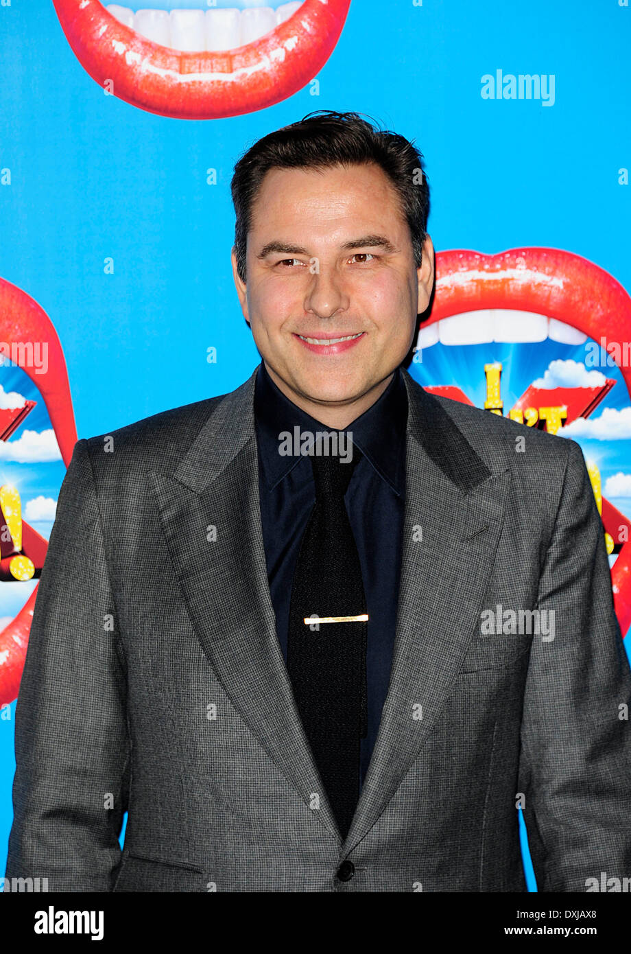 London, UK. 26th March 2014. David Walliams attends the Opening night ...