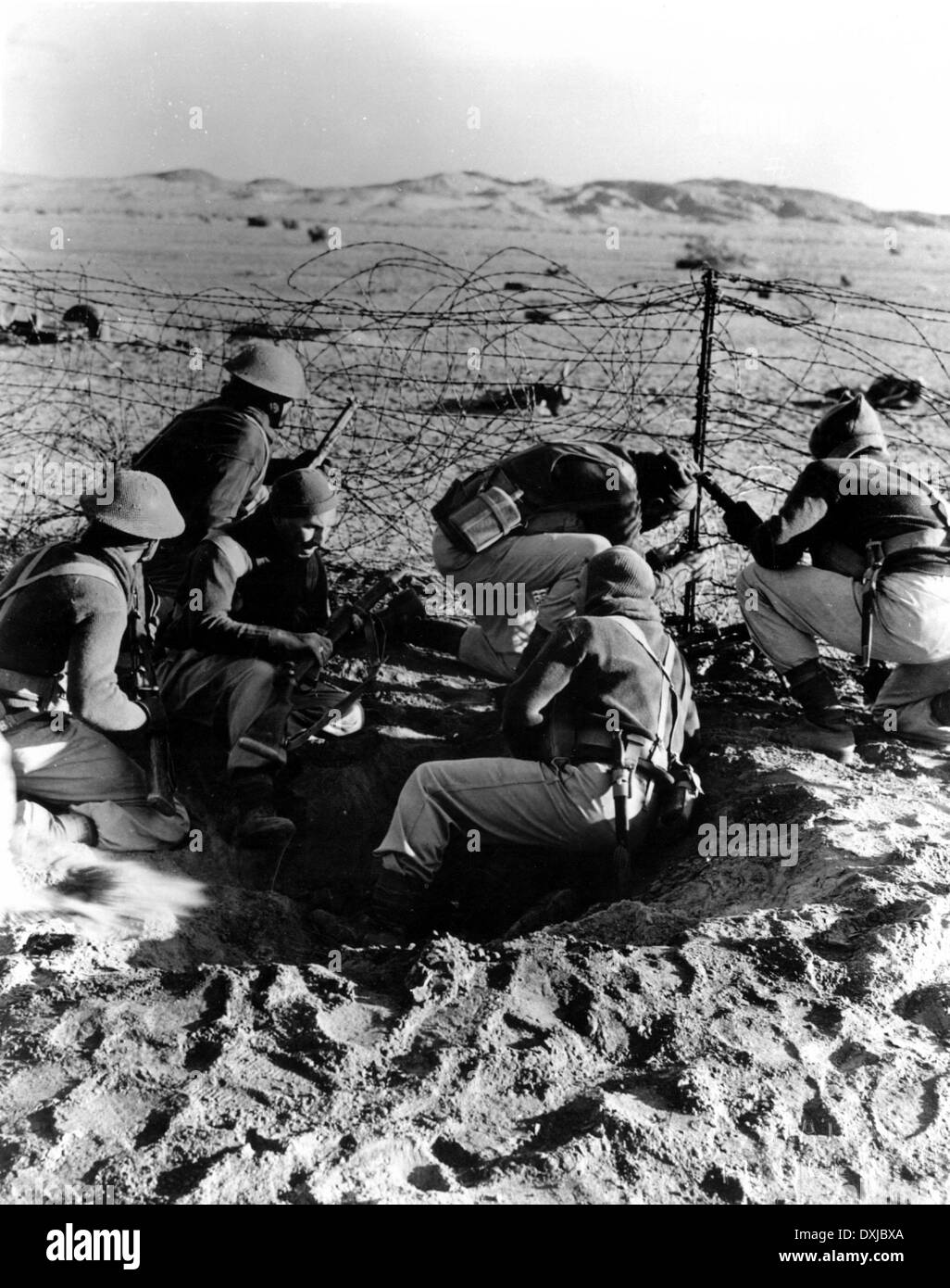 The desert rats Black and White Stock Photos & Images - Alamy
