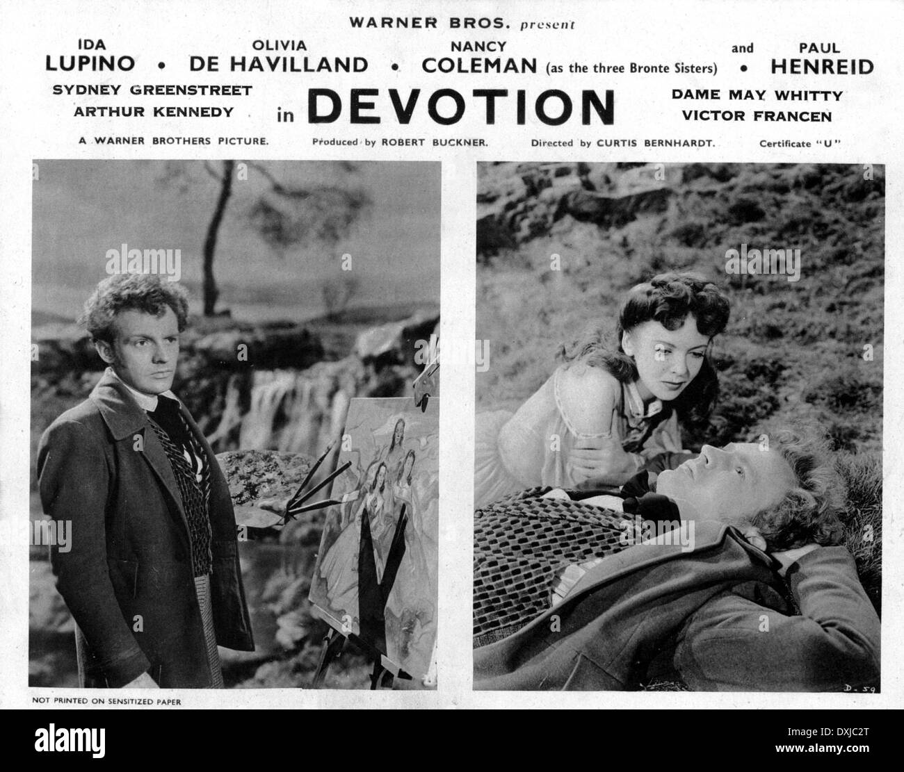 Devotion film 1946 hi-res stock photography and images - Alamy