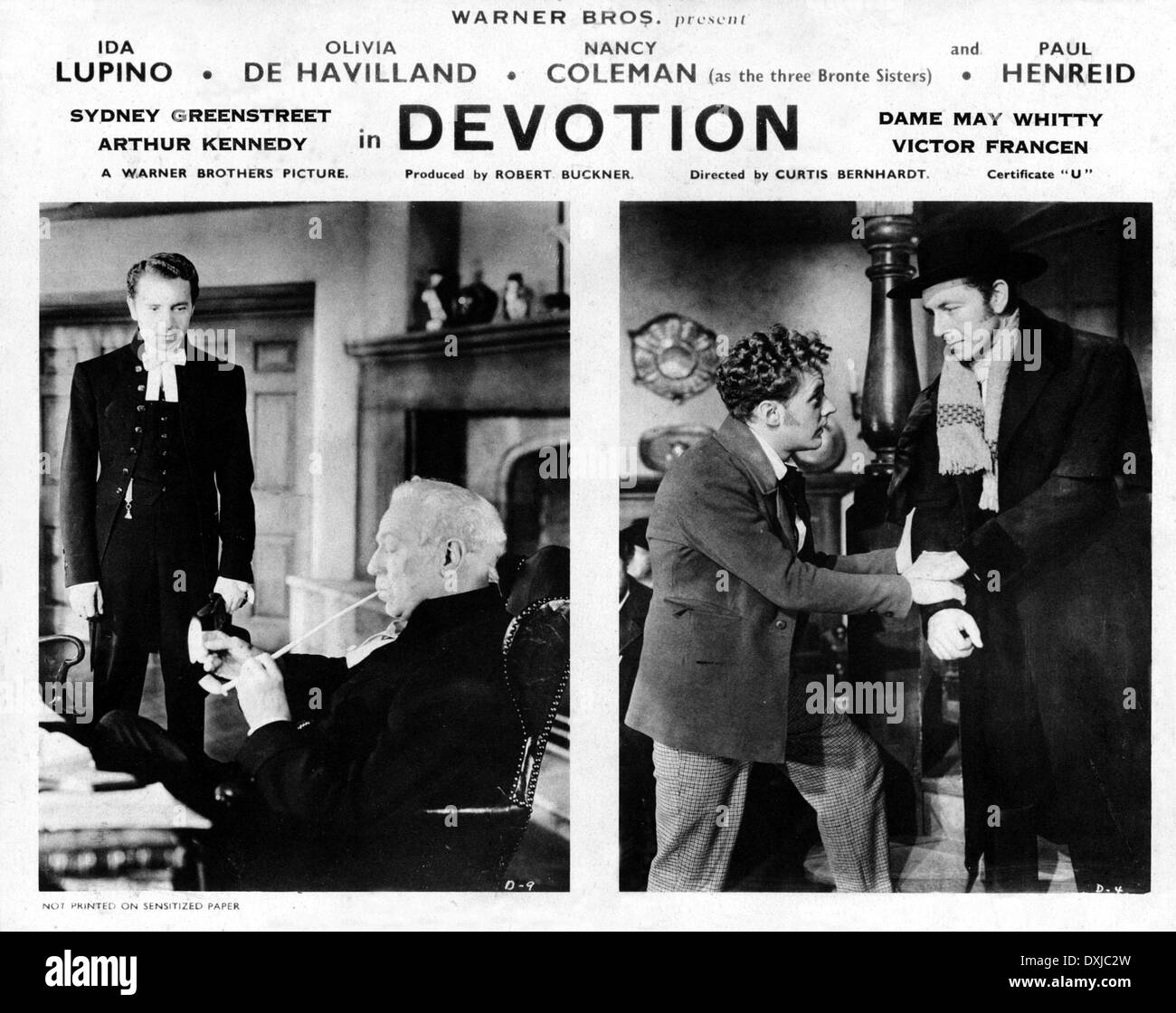 Devotion film 1946 hi-res stock photography and images - Alamy