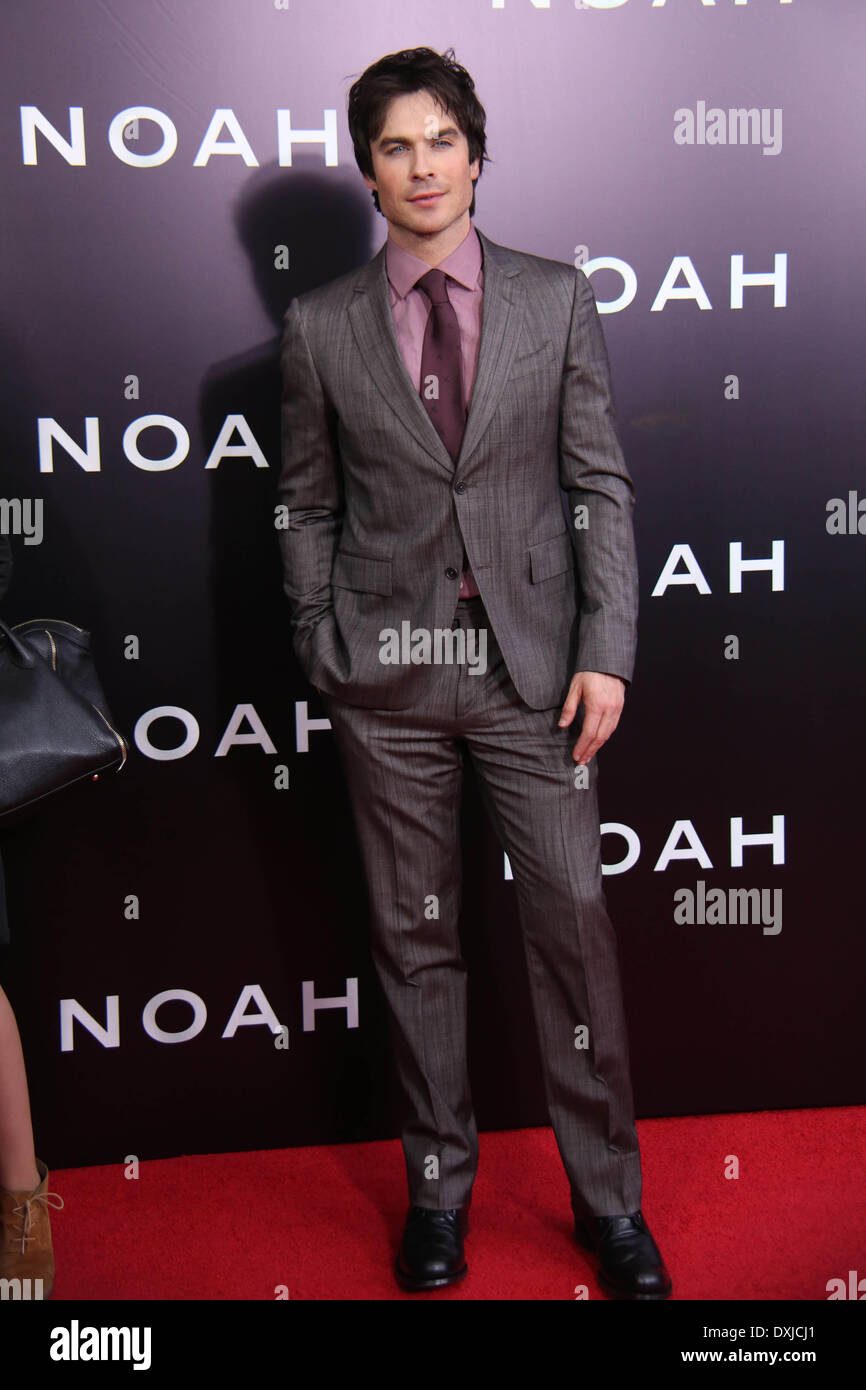New York, New York, USA. 26th Mar, 2014. IAN SOMERHALDER attends the ...