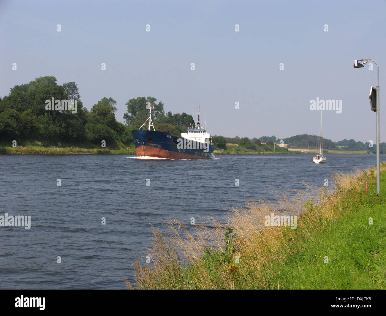 The Kiel Canal. The Kiel Canal connects the North Sea with the Baltic ...