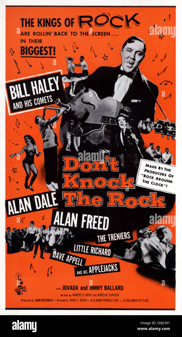 DON'T KNOCK THE ROCK Stock Photo - Alamy