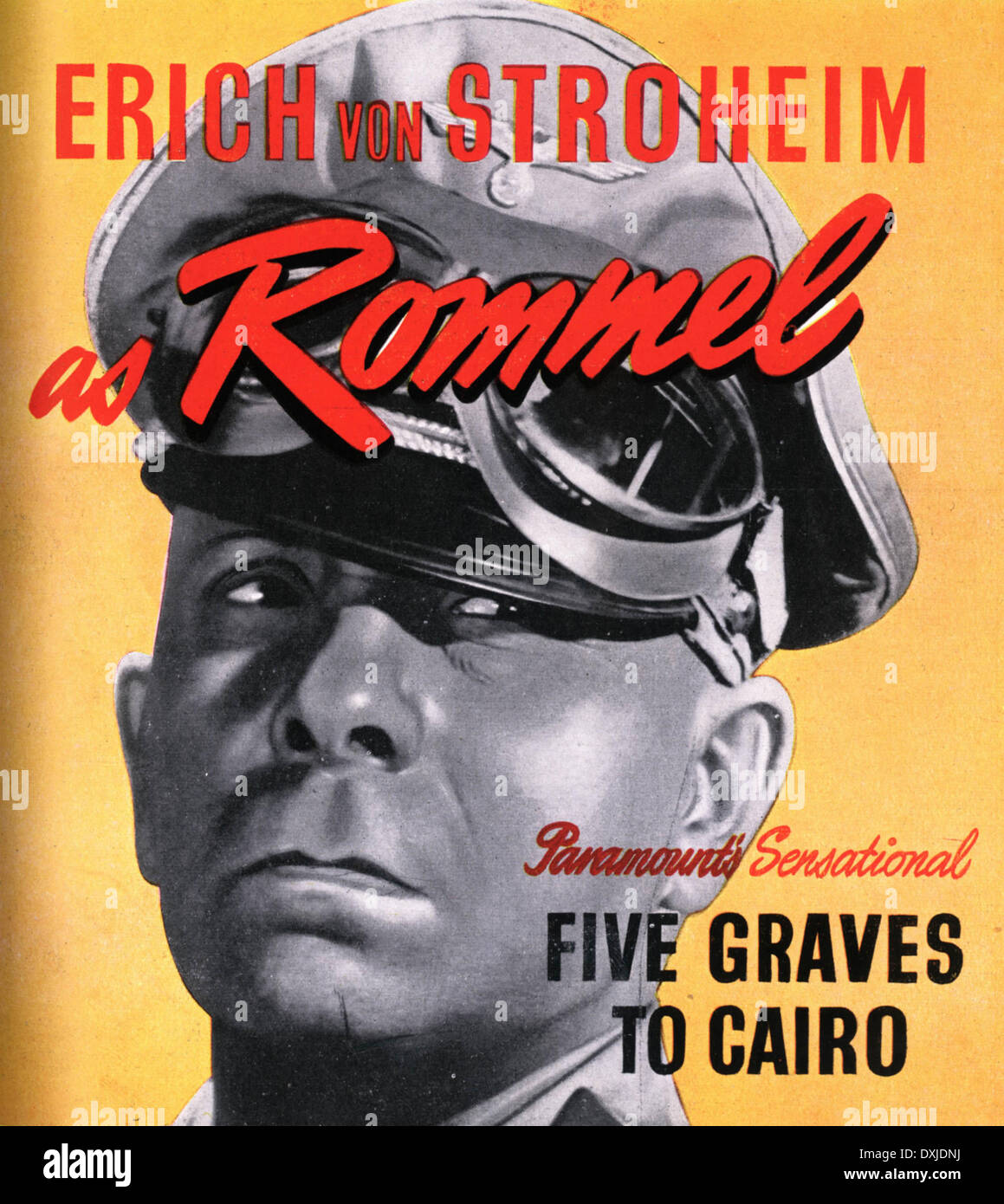 FIVE GRAVES TO CAIRO Stock Photo - Alamy