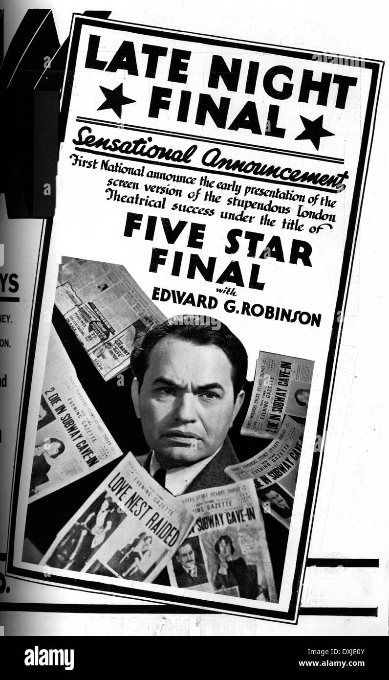 Five star final hi-res stock photography and images - Alamy