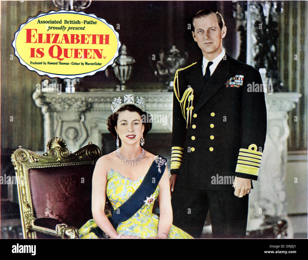 ELIZABETH IS QUEEN Stock Photo - Alamy