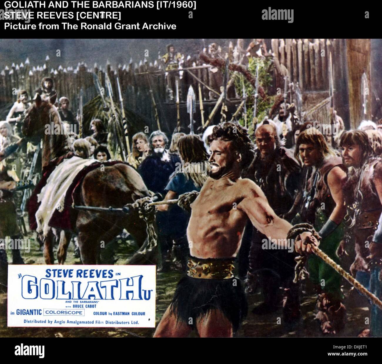 GOLIATH AND THE BARBARIANS Stock Photo - Alamy