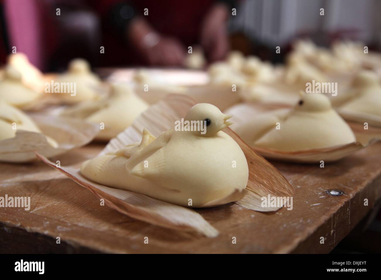 Weihai, China's Shandong Province. 27th Mar, 2014. Swallow-shaped ...
