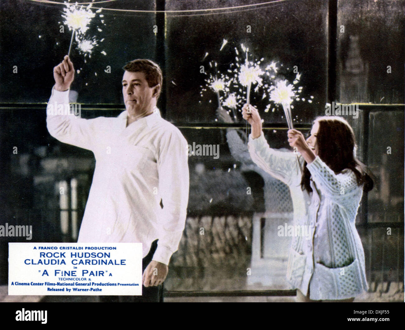 A FINE PAIR (US/IT 1969) VIDES CINEMATOGRAFICA ROCK HUDSON Stock Photo ...