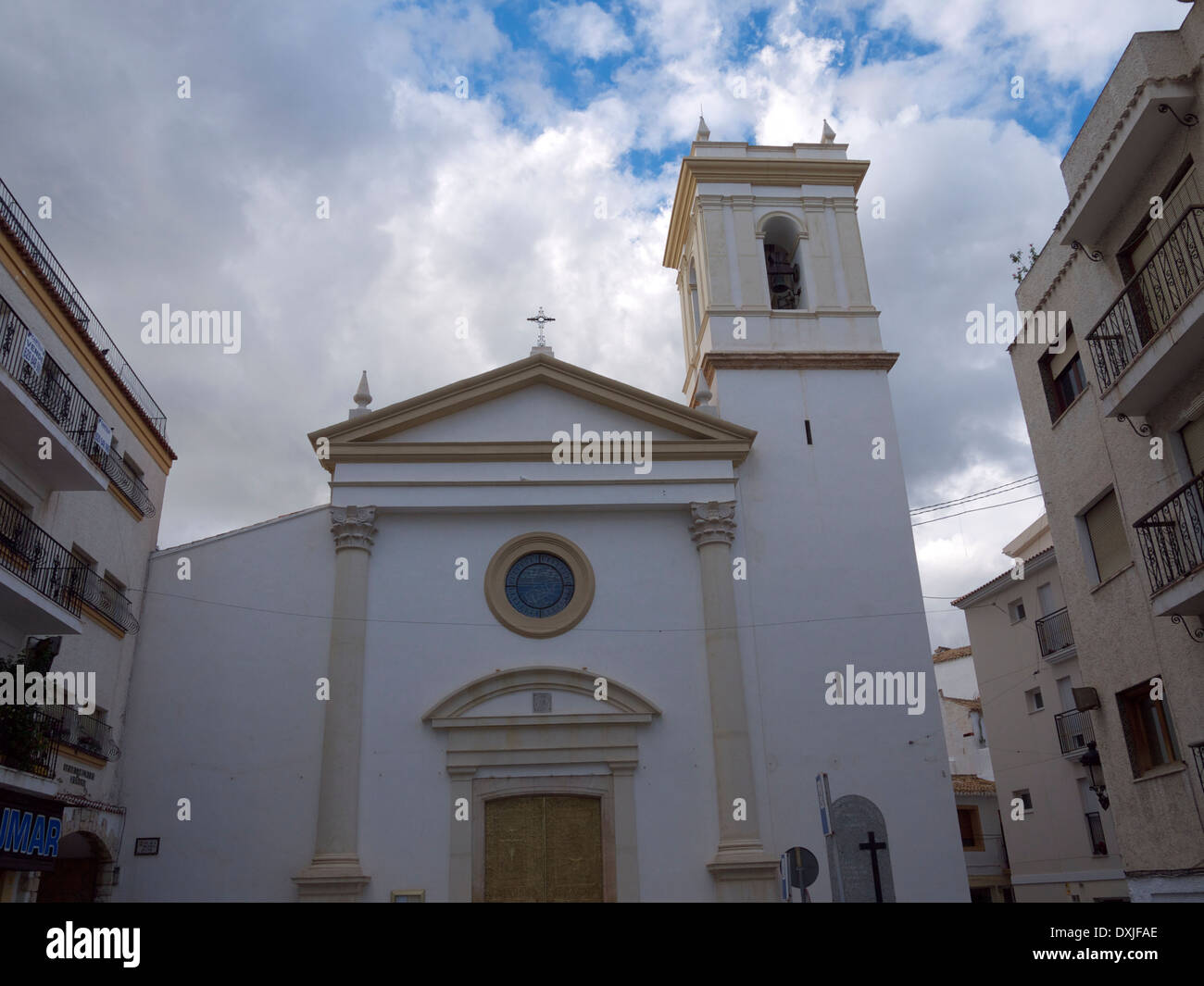 Old church in La Cala part of Benidorm, Spain Stock Photo - Alamy