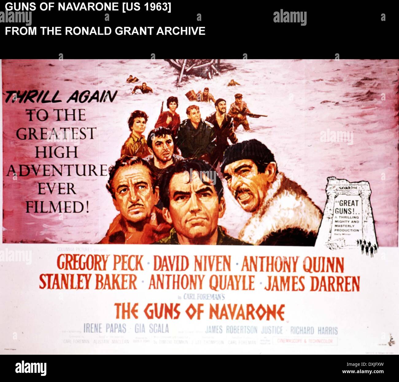 THE GUNS OF NAVARONE Stock Photo - Alamy